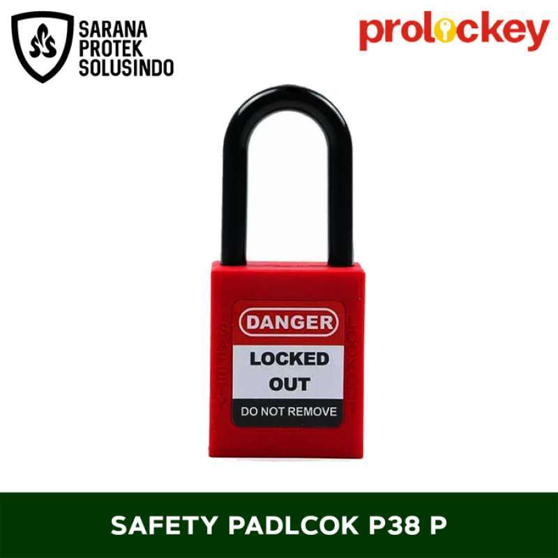 Promo GEMBOK SAFETY LOTO PROLOCKEY P 38P - SAFETY PADLOCK ...