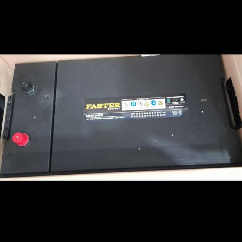 Promo Aki MF / Kering 12V 200AH N200 200 AH FASTER BATTERY Diskon 23% ...