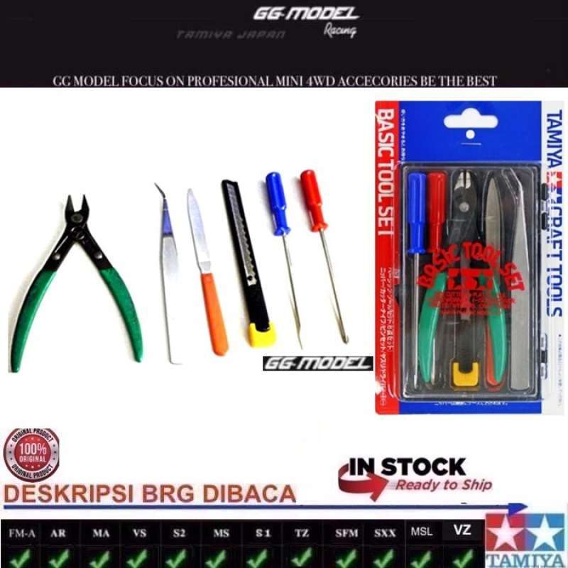 Promo Tamiya 74016 Basic Tool Set Diskon 23% Di Seller Kitchen Corner - Bangka, Kota Jakarta ...
