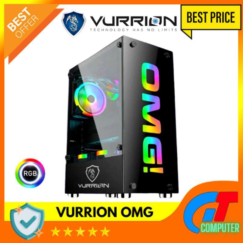 Jual PC Gaming Fullset AMD Ryzen 5 5600G SSD 128GB lengkap LED 24 inc ...