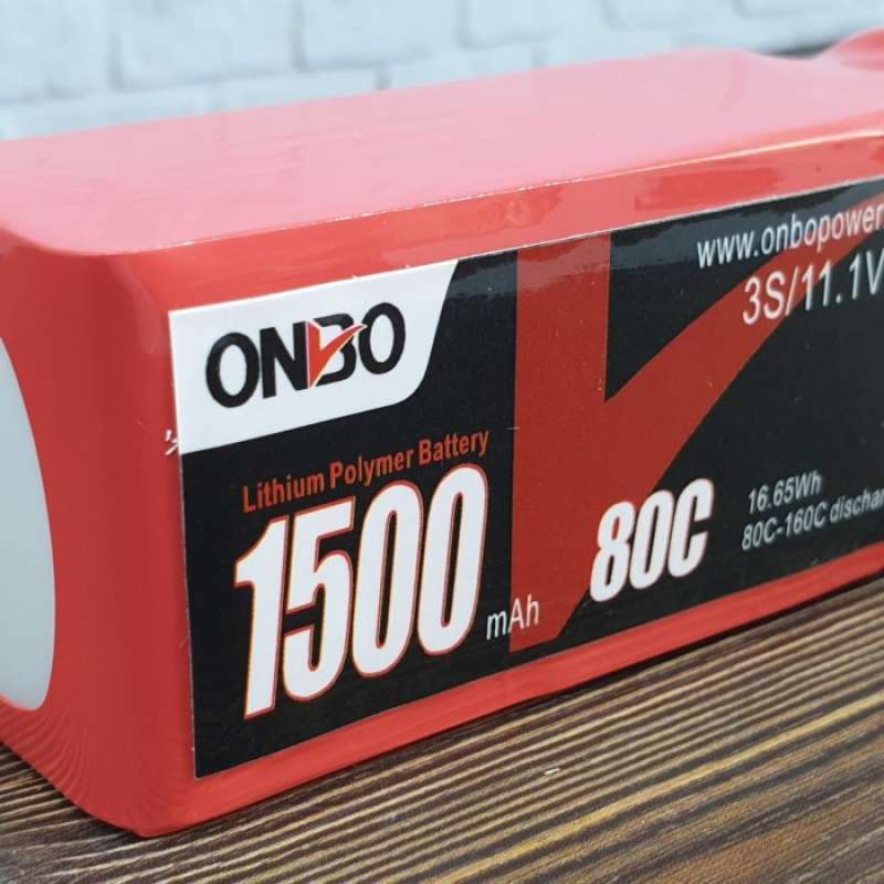 Promo Lipo Battery 3s 11.1v 1500mah 80-160c Onbo Power Diskon 23% di ...