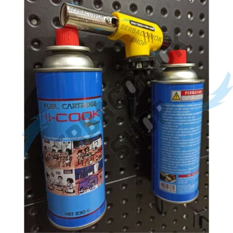 Jual PAKET GAS TORCH MULTI PURPOSE DENGAN 2 TABUNG GAS HI COOK PORTABLE di Seller SOLIN SHOP ...
