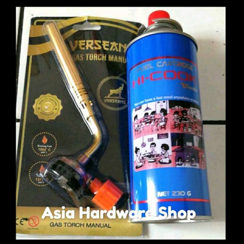 Jual Paket Gas Torch Blender Las Manual Gas Blow Torch & Tabung Gas Hi ...