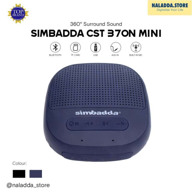 Jual Simbadda Cst 370n Mini - Speaker Super Bass Bluetooth Portable ...