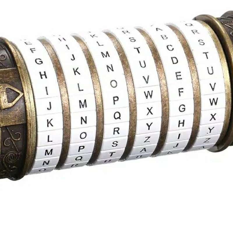 Promo Cryptex Cylinder Davinci Code Alphabet Diskon 24% di Seller Dekoransa Shop - Harapan Jaya ...