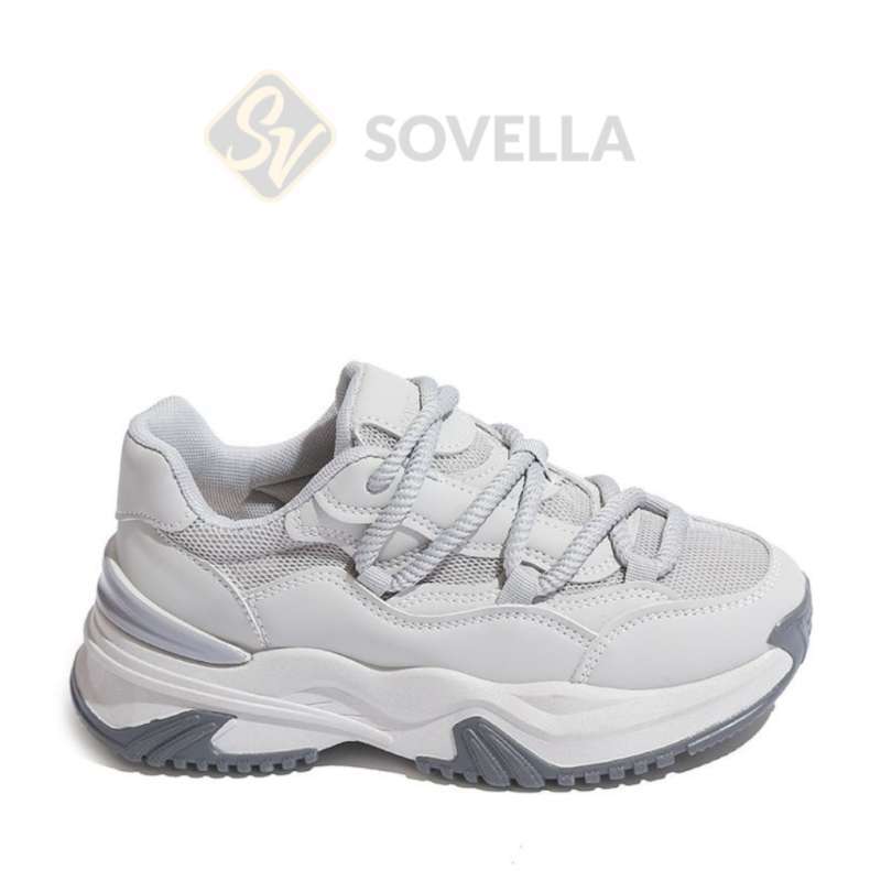 Jual Marsha Sepatu Sneakers Polos Putih Simple Olahraga Wanita - 36 ...
