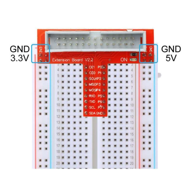 Jual (Local Stock) Raspberry pi T Cobbler GPIO extension board cable ...