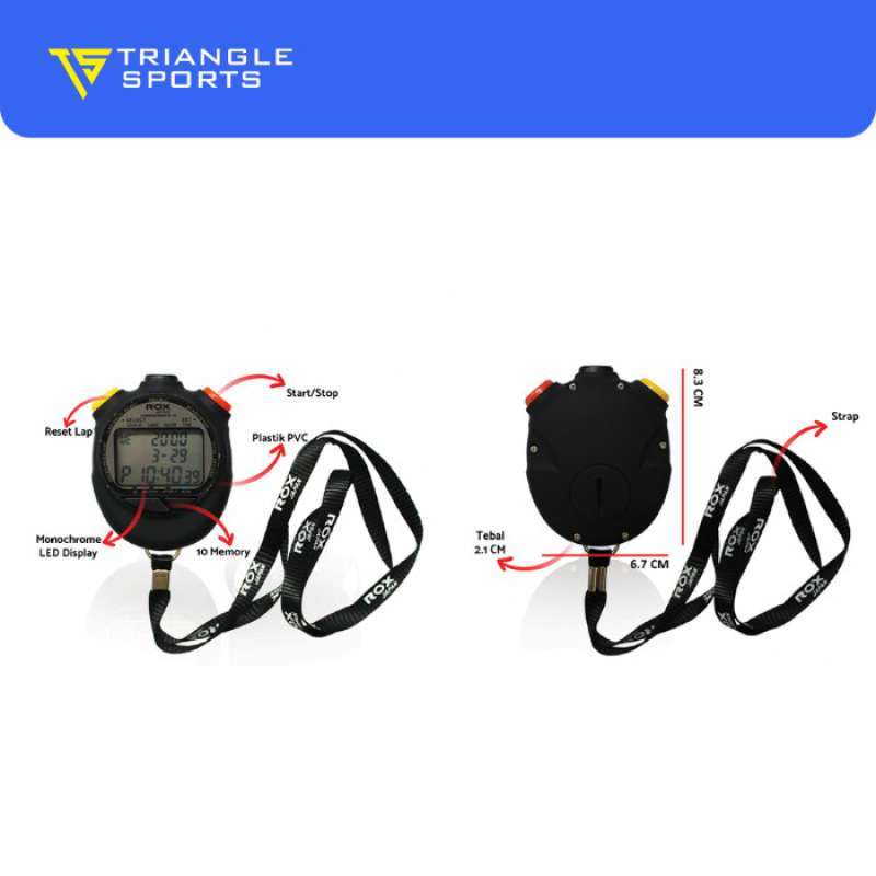 Promo Stopwatch ROX Digital Chronograph 10M | Alat Penghitung Waktu ...