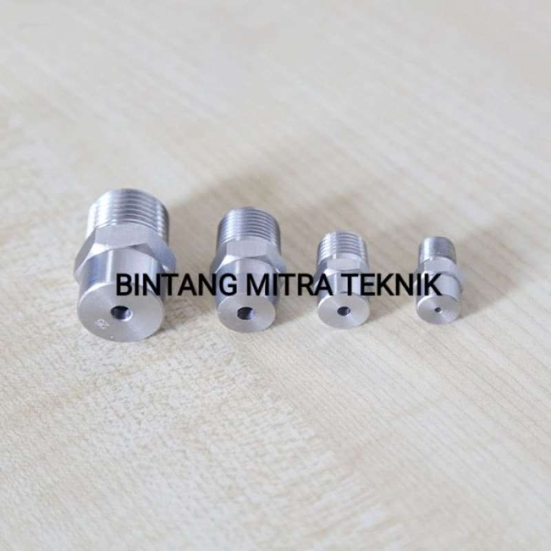 Promo Cone Spray Nozzle Stainless Ss304 1/4 Diskon 26% Di Seller ...