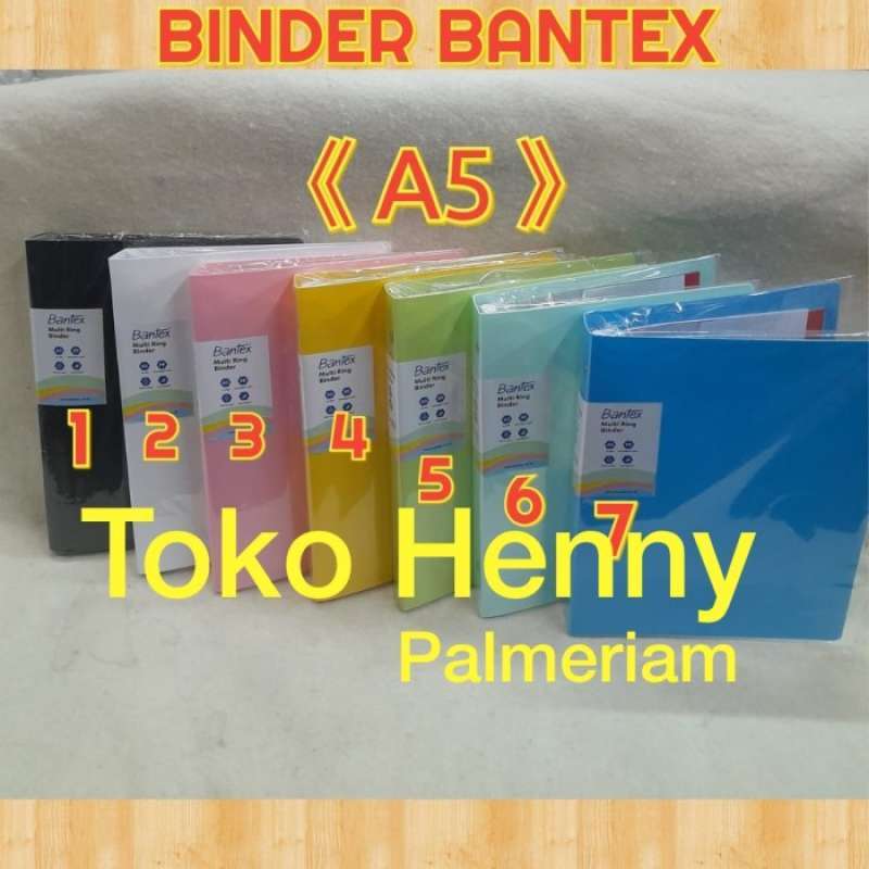 Jual Map Binder ...a5 .... Plastik Polos.... Bantex Di Seller Supermart ...