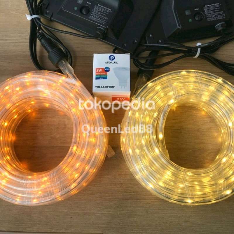 Promo Lampu LED Strip Selang Solar Cell 10Meter+Remote/LED selang ...