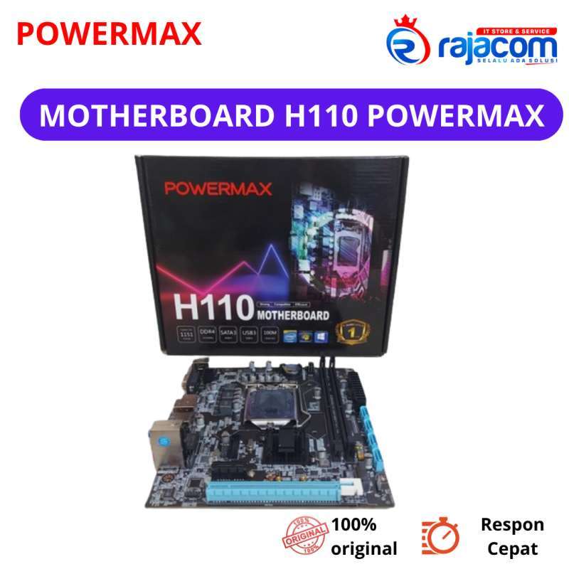 Jual Motherboard Powermax H110 di Seller RajaComp Store - Jepang, Kab ...