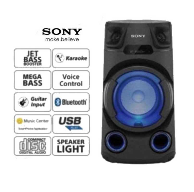 Jual SPEAKER SISTEM AUDIO SONY BLUETOOTH MHC-V13d / MHC-V43D / MHC-V83D ...