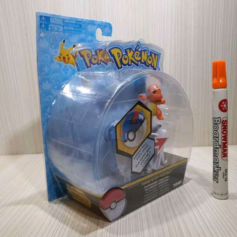 Jual mainan pokemon figure pokemon ball throw and poke ball charizard ...