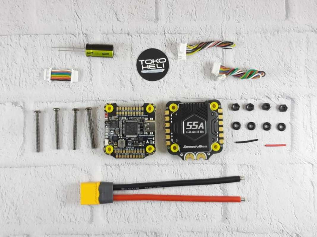 Promo SpeedyBee F405 V4 55A 4in1 Bluetooth FC ESC Flight Controller ...