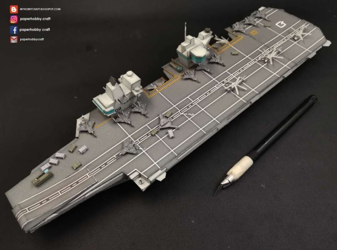 Promo DIY HMS QUEEN ELIZABETH 1:800 PAPERCRAFT - LUTOFIA Diskon 50% di ...