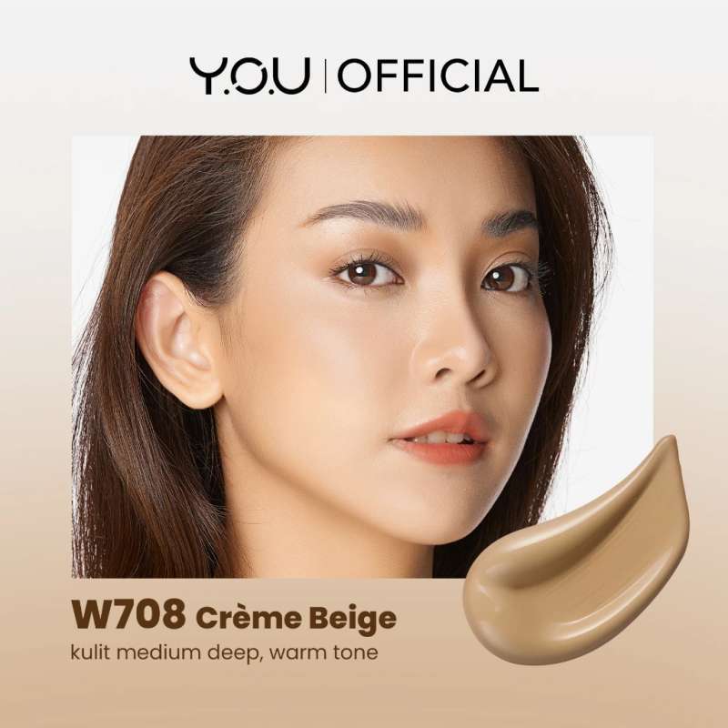 Jual You Cloud Touch Blurring Skin Tint SPF 25 PA+++ 24H MakeUp Stay ...