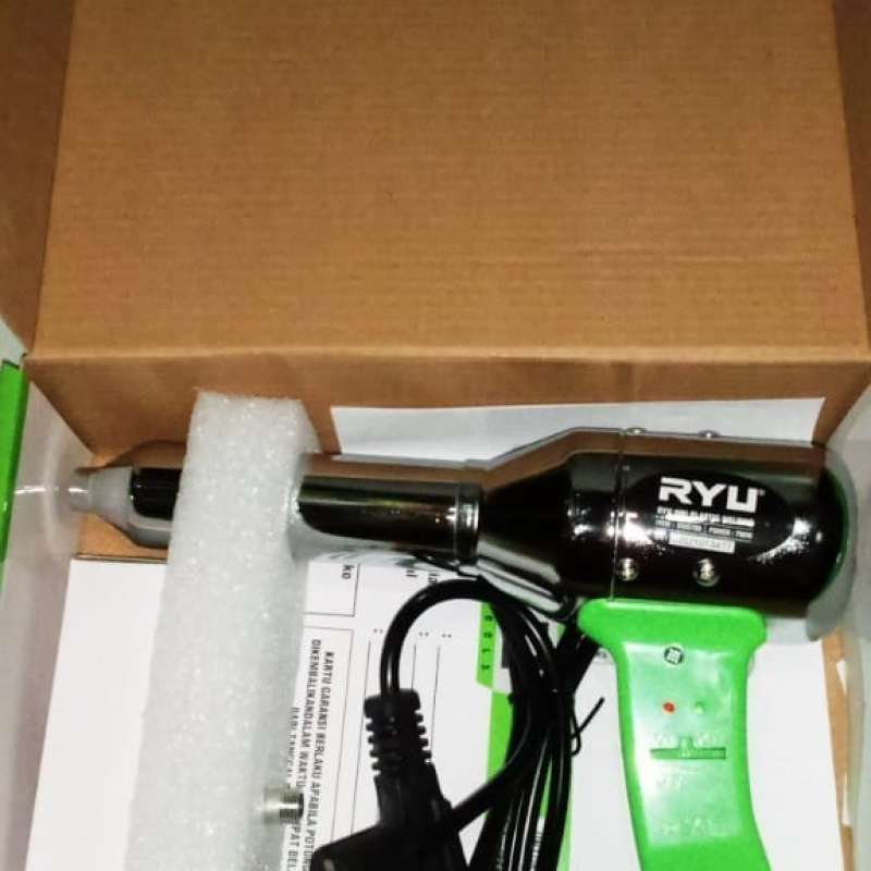 Promo RYU HOT HEAT GUN LOW 700 WATT LAS PIPA PVC PLASTIK RWG700 TEKIRO ...