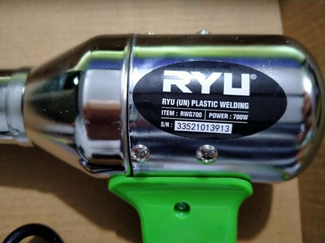 Promo RYU HOT HEAT GUN LOW 700 WATT LAS PIPA PVC PLASTIK RWG700 TEKIRO ...