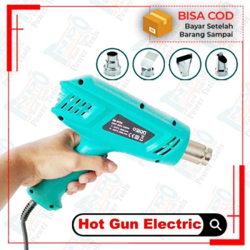 Promo Hot Air Gun Blower Panas Pemanas Stiker Kaca Film dan sablon ...