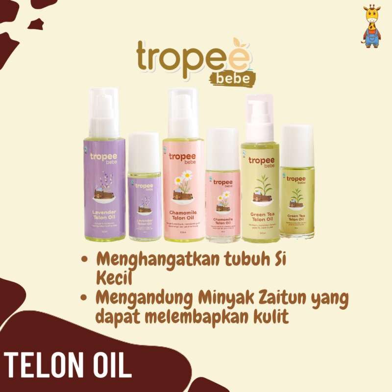 Jual Tropee Bebe Telon Oil - Minyak Telon Anak - Minyak Telon Aromatic Hangat Tahan Lama di ...