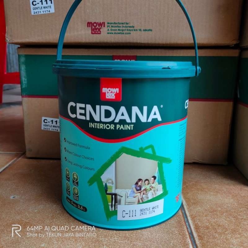 Promo Cat Tembok Mowilex Cendana Gentle White 111 5 Kg Diskon 23% di Seller Rhmd - Cengkareng ...