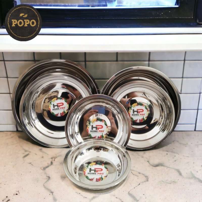 Promo Piring Dalam Stainless Piring Kukus Ikan Tim Loyan Kukusan Talam ...