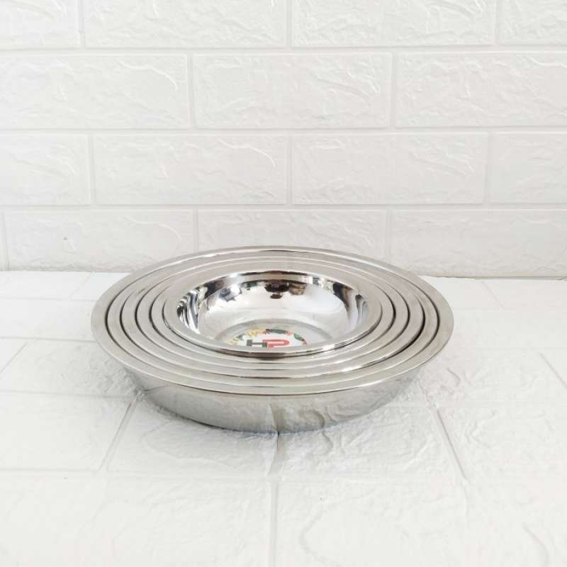 Promo Piring Dalam Stainless Piring Kukus Ikan Tim Loyan Kukusan Talam ...