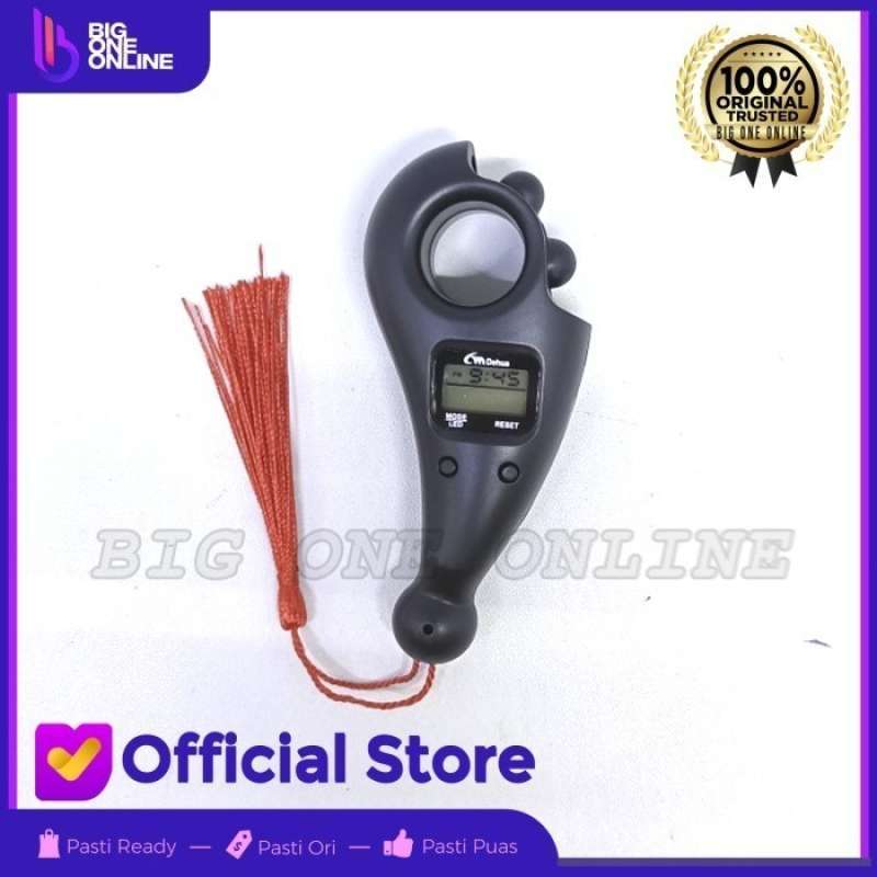 Jual Tasbih Dzikir Digital Hand Counter, Tasbeh Tahlil, Alat Hitung ...