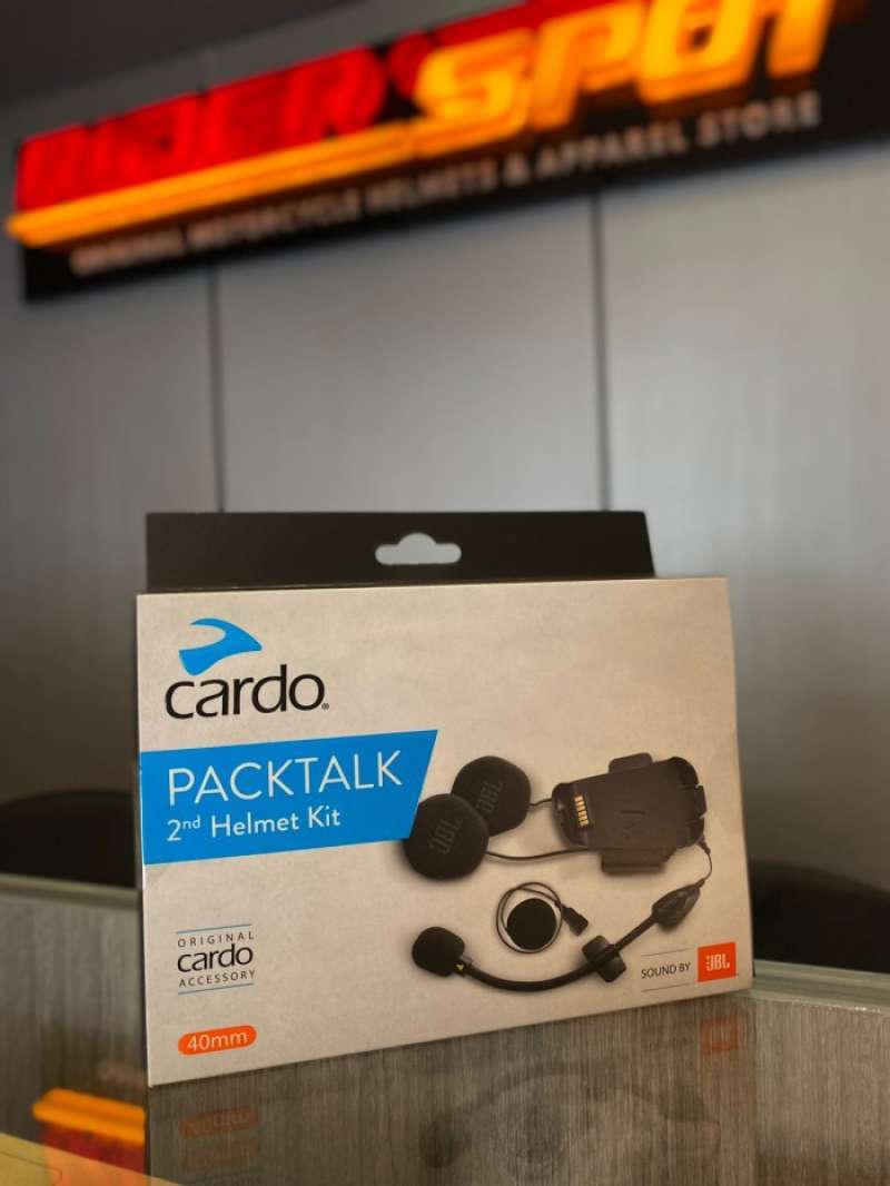 Promo Cardo Pactal Clampit Helmet it JBL 40mm Intercom Original New ...