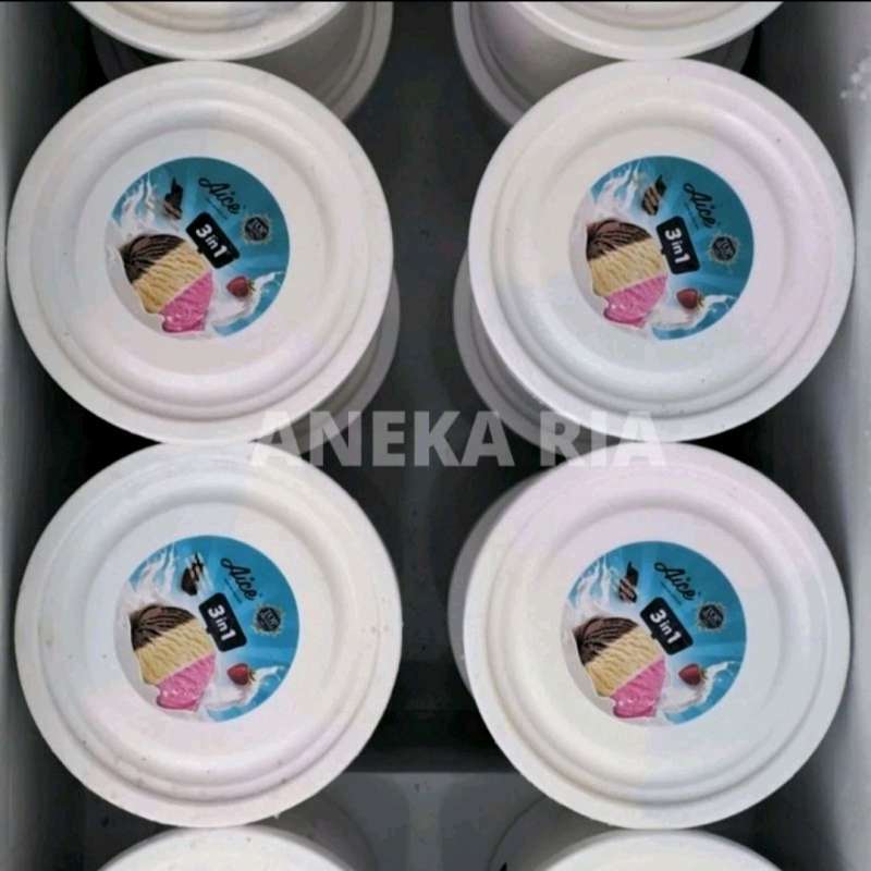 Jual AICE 3in1 Bucket Ice Cream / Es Krim 3 Rasa 8 Liter / Es Krim AICE ...