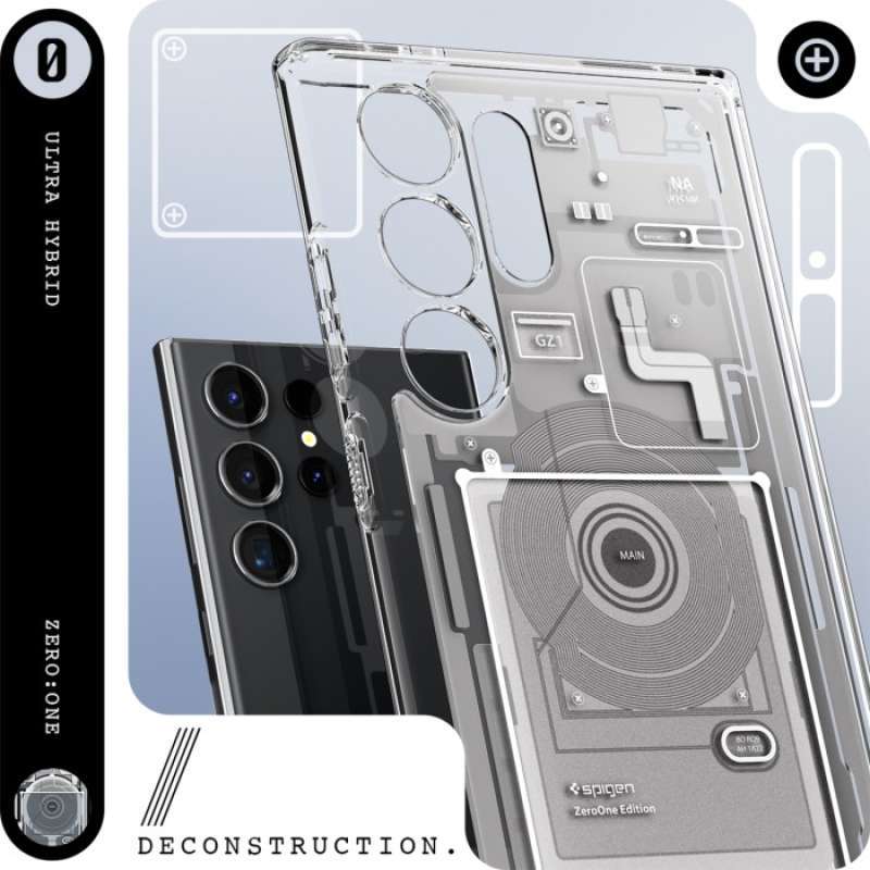 Promo CASE GALAXY S24 ULTRA PLUS SPIGEN ULTRA HYBRID ZERO ONE CASING Diskon 50% di Seller ...