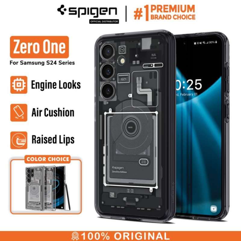 Promo CASE GALAXY S24 ULTRA PLUS SPIGEN ULTRA HYBRID ZERO ONE CASING - Zero One S24 Ultra Diskon ...