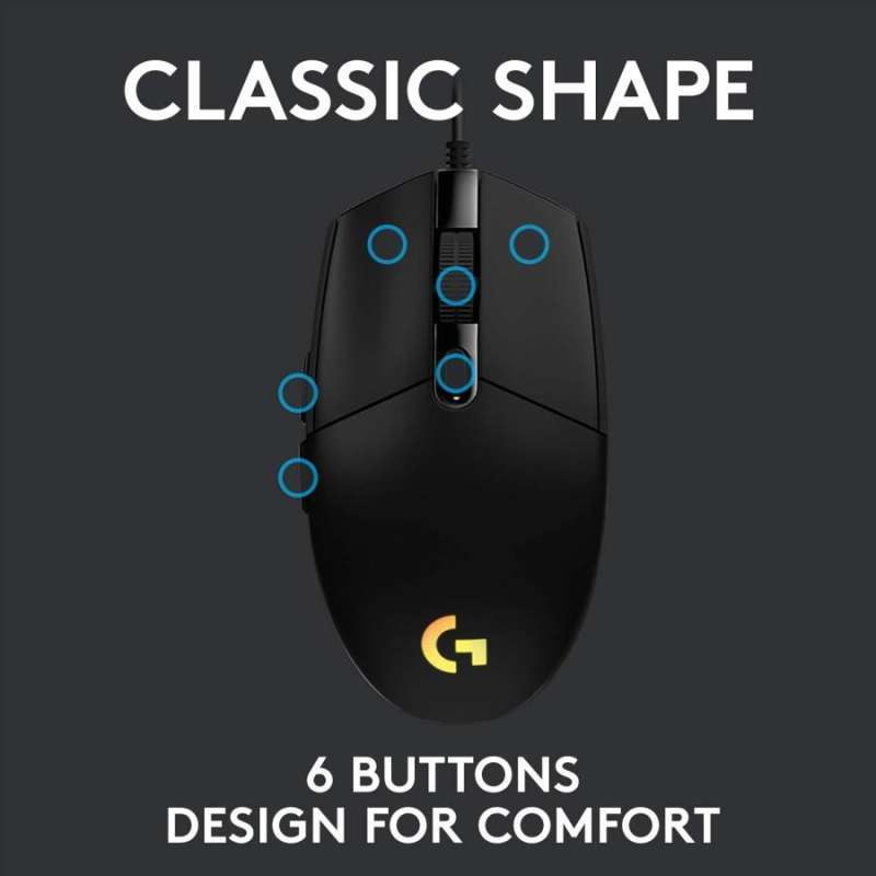 Jual Logitech G102 Prodigy Gaming Mouse Di Seller Dext Technologies ...
