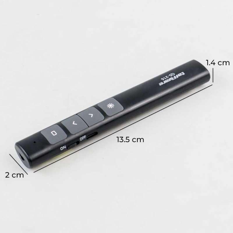 Jual Laser Pointer Presentasi Pen Remote Wireless 200 Meter 2.4GHz QS ...
