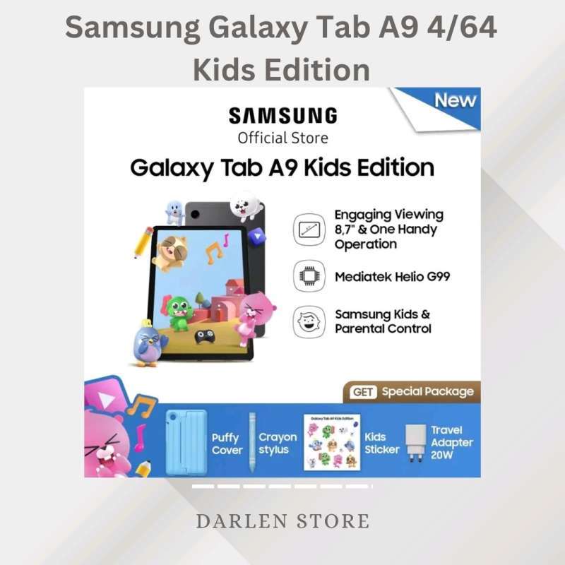 Jual Samsung Galaxy Tab A9 4/64 Lte Kids Edition Di Seller Darlen Store - Jatibening, Kota ...