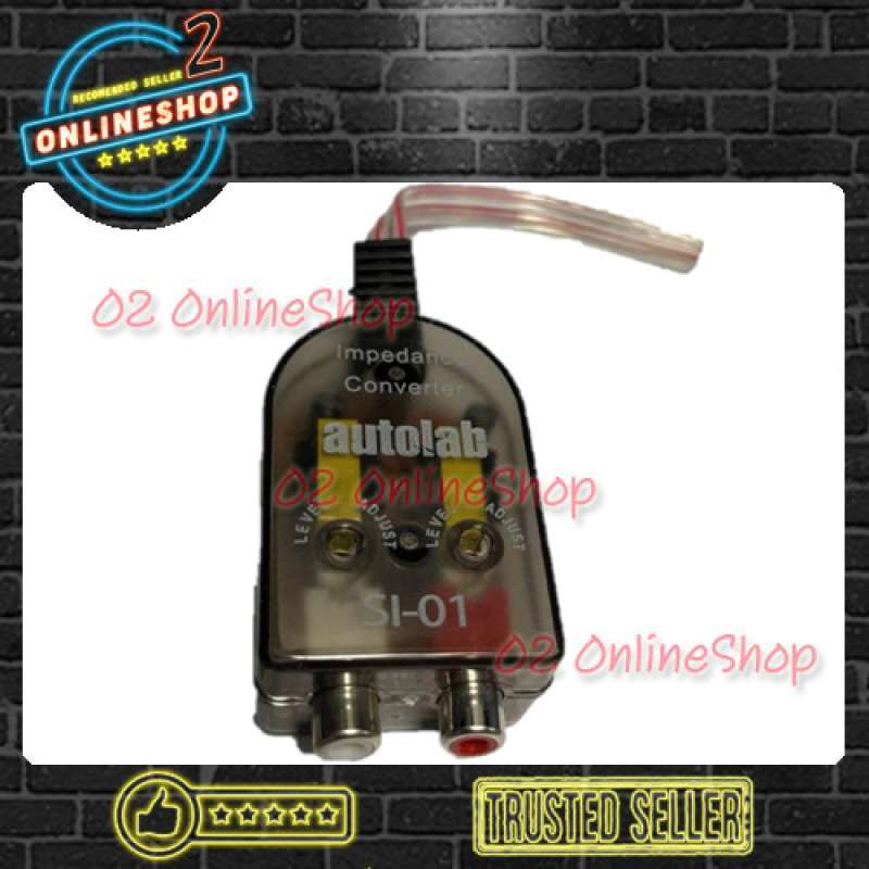 Promo Hi Low adaptor Impedance converter High to Low Adapter Diskon 9% ...
