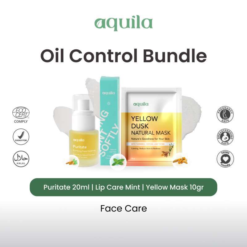 Jual Aquila Bundling Oily Control Bundle di Seller Aquila Herb Official ...