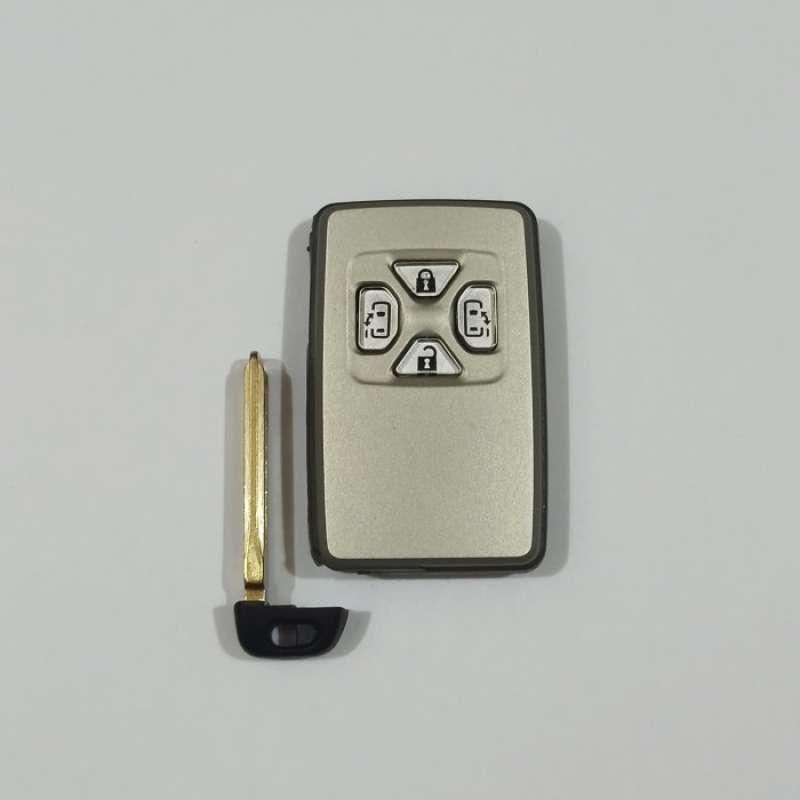 Promo New Casing Keyless Smartkey Kunci Mobil Alphard Vellfire 4 Tombol ...