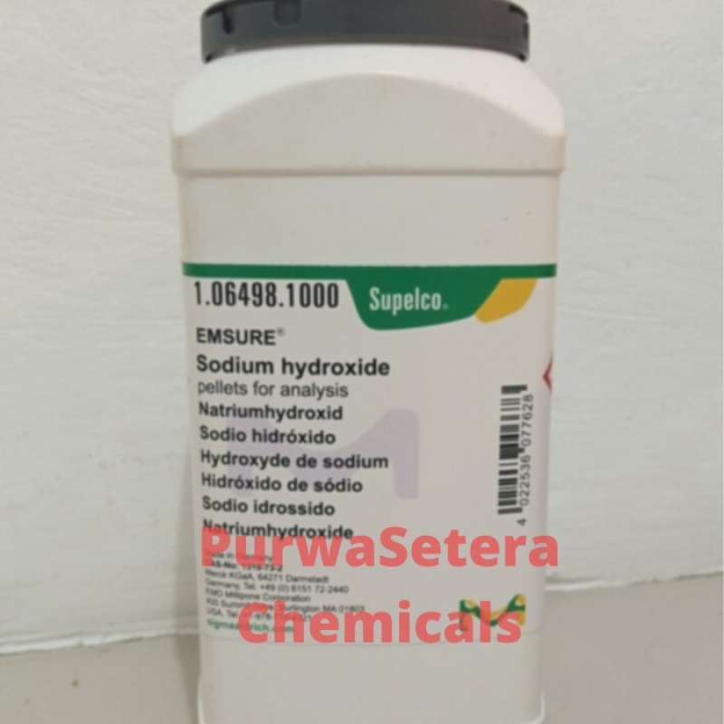 Promo Sodium Hydroxide | Natrium Hidroksida ( Naoh Pro Analysis ) Merck ...