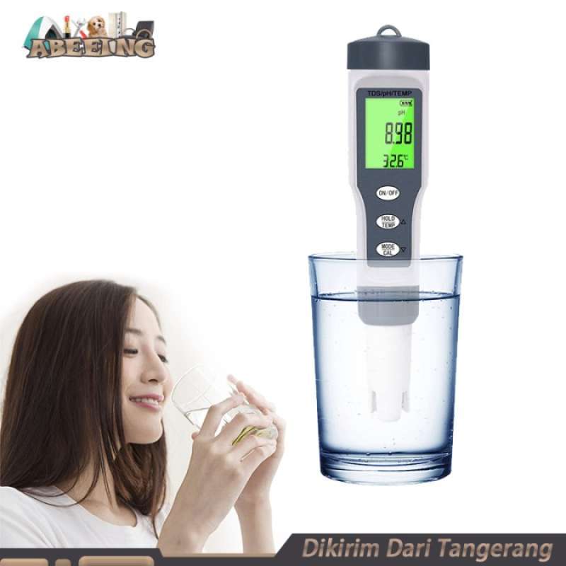 Promo Meter Uji Digital Kualitas Air Water Quality Tester TDS/PH ...