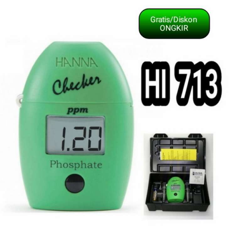 Promo Hanna Hi-713 Phosphate Low Range Handheld Colorimeter - Checkerâ ...