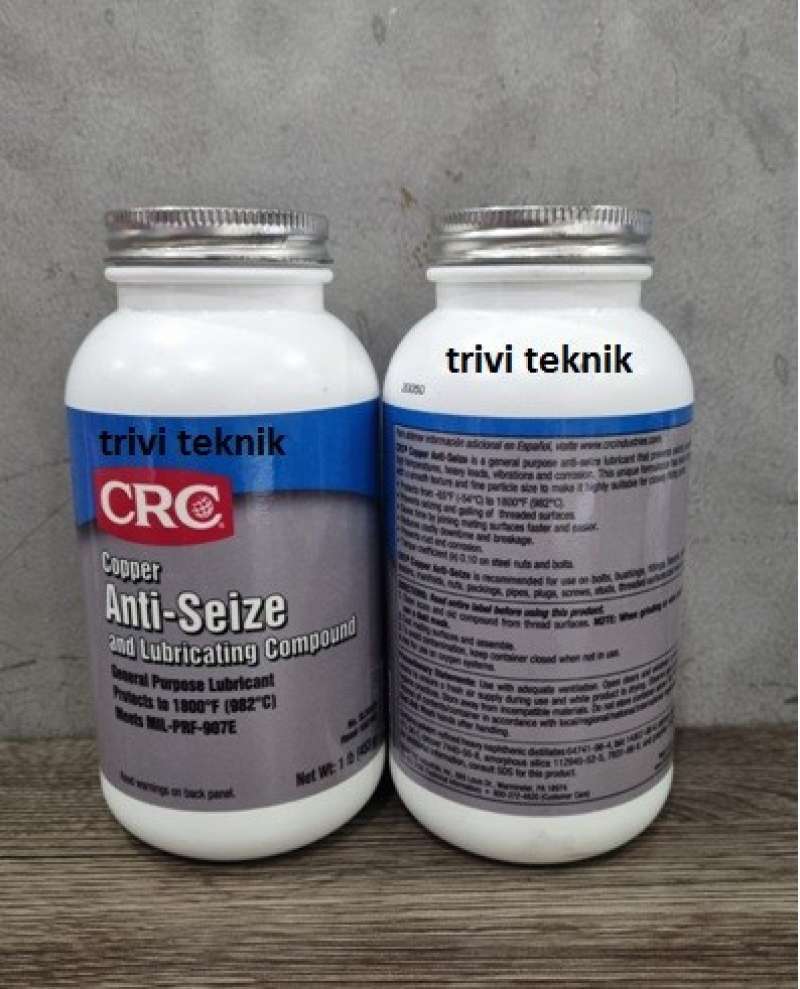 Promo New Crc Copper Anti Seize Lubrication Compound 3145,pelumas Drat Ulir Bau Terbaik Diskon ...