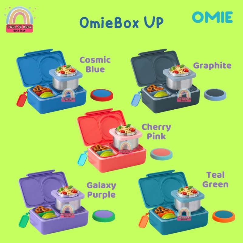 Jual Omiebox Up Insulated Kids Lunch Box / Bento Box / Kotak Bekal ...