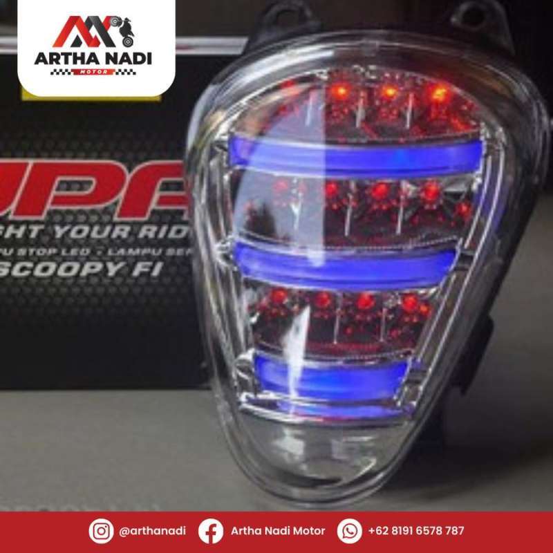 Jual Stop Lamp Lampu Stop Jpa Scoopy Led Fi Esp All New - Fi Esp 17 ...