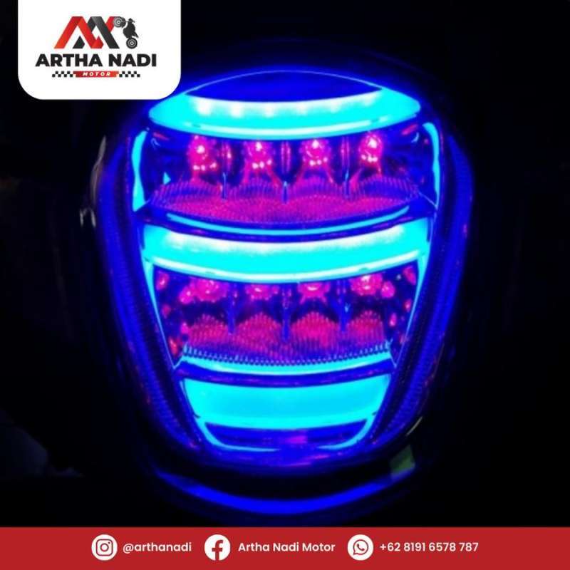 Jual Stop Lamp Lampu Stop Jpa Scoopy Led Fi Esp All New - Fi Esp 17 ...