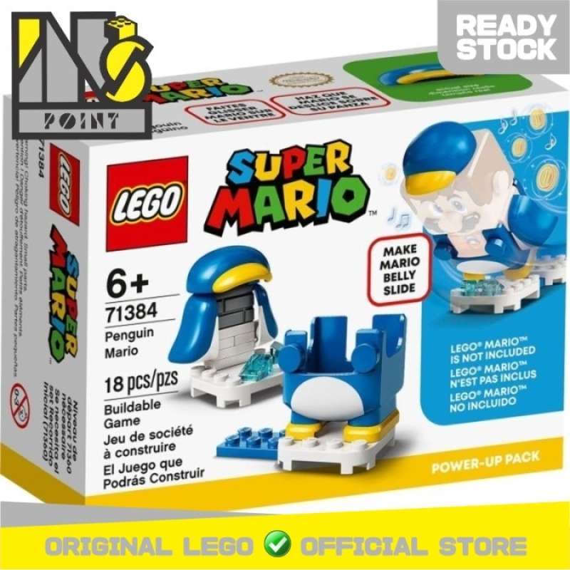 Promo Lego 71384 - Super Mario - Penguin Mario Power-up Pack Diskon 50% ...