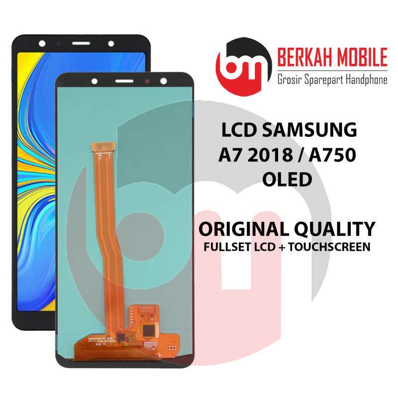 Jual Lcd Samsung A7 2018 / A750 Oled - Lengkap Original Fullset Touchscreen Garansi + Packing ...