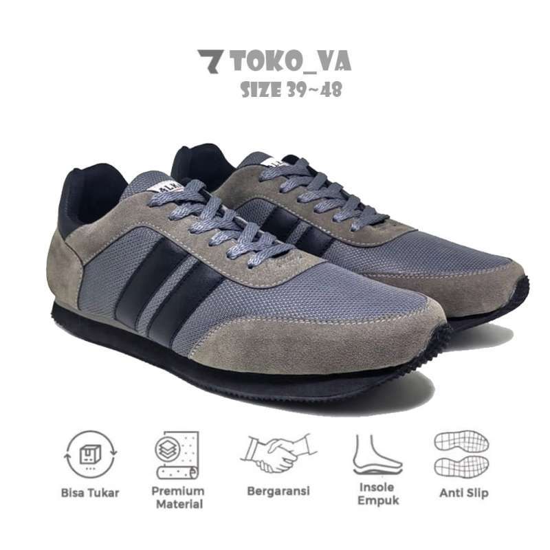 Promo Sepatu Casual Pria Ukuran Jumbo Besar | Big Size 39 40 41 42 43 ...