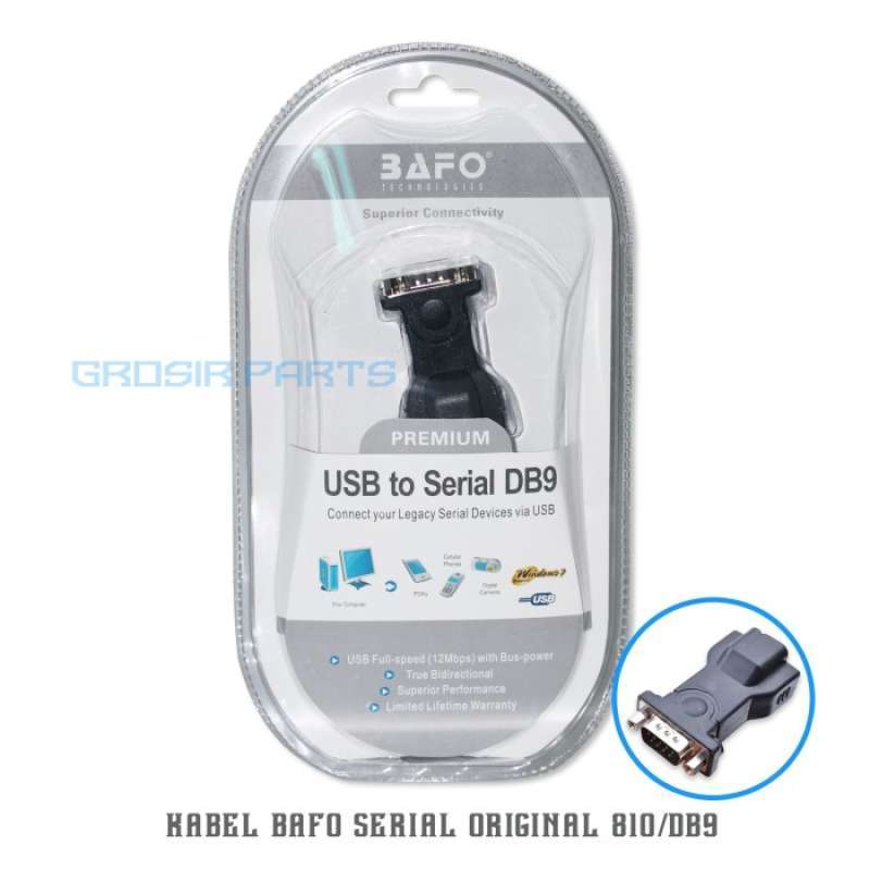 Promo Usb To Serial Rs232 Bafo 810/db9 Diskon 23% Di Seller Praptuma ...